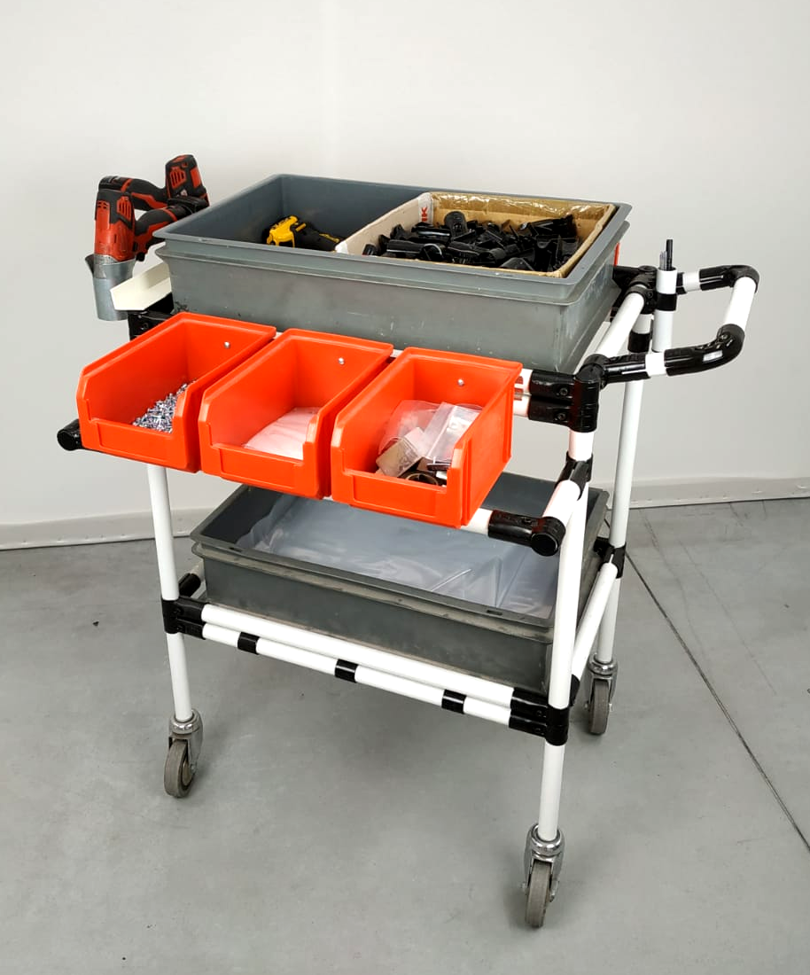 Carrello Kitting lean solution – Flexlogik.it